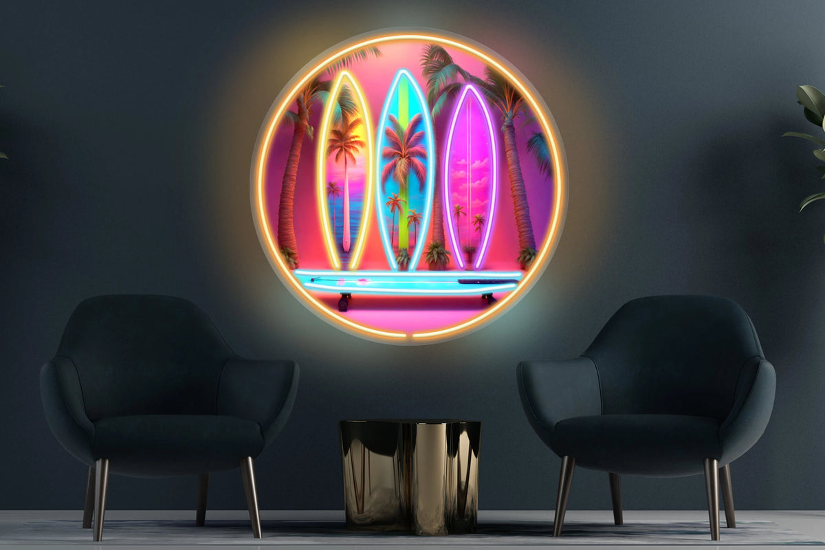 Tropical Custom Neon LED Signs | Best Sellers | Johnny's LED Factory