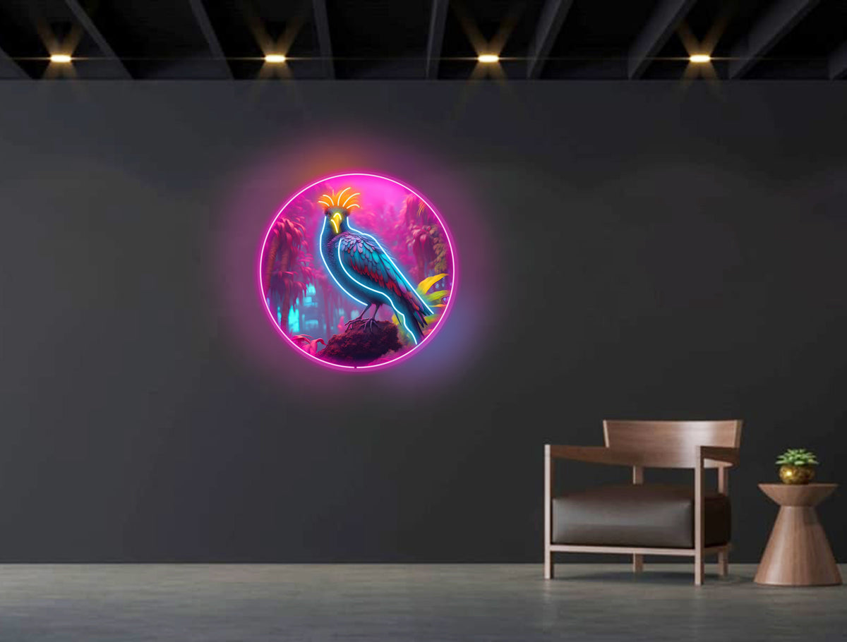 Tropical Bird Neon Sign | Johnny's LED Factory