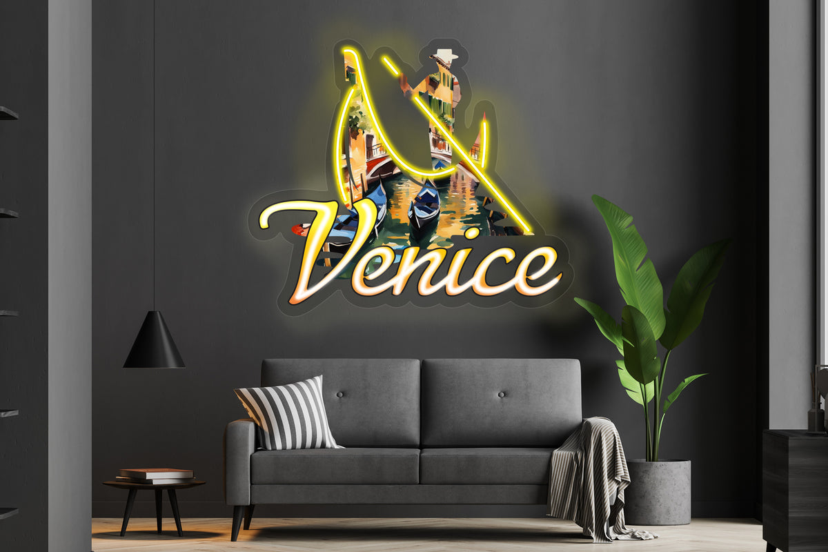 City of Venice Custom Neon LED Sign | Johnny's LED Factory